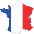 4.5in x 4.5in France Die Cut Sticker Car Vinyl Decal Truck Bumper ...