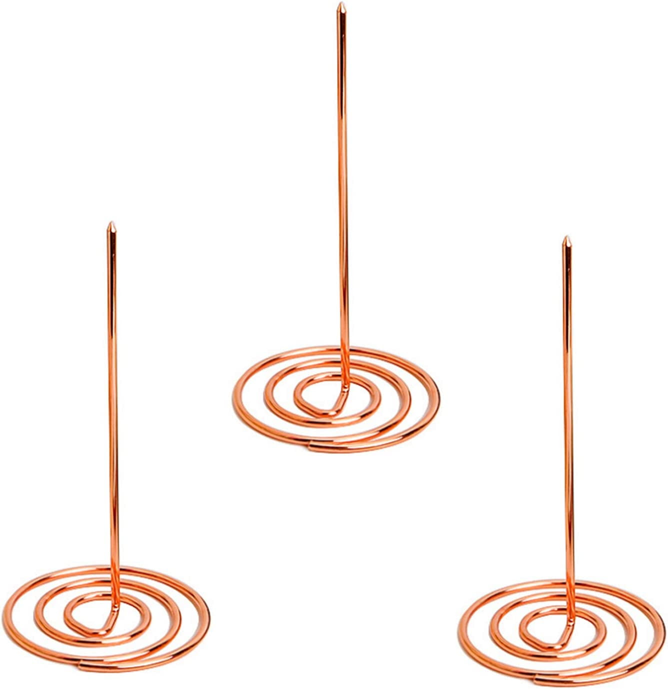 Paper Memo Holder, 3pcs Receipt Holder Fork Invoice Holder Notes Metal ...