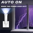 4 in 1 Emergency Lights for Home Power Failure, 3 Pcs Rechargeable LED ...