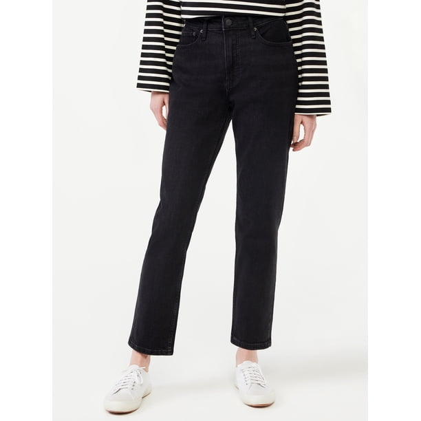 Free Assembly Women's Original 90's Straight Jeans - Walmart.com