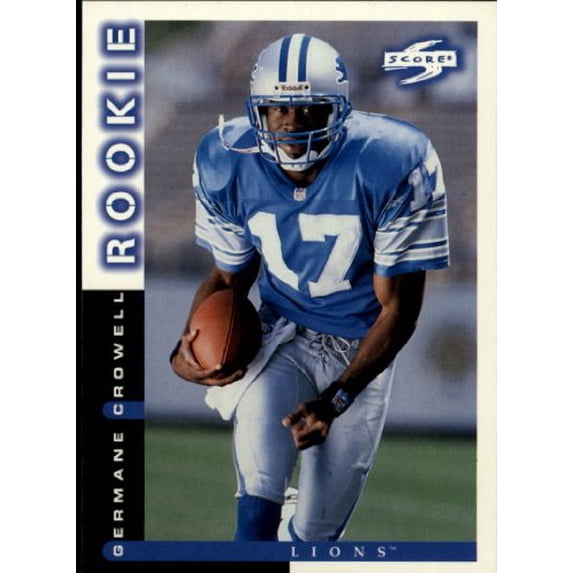 1998 Score #249 Germane Crowell RC NFL Football Trading Card - Walmart.com