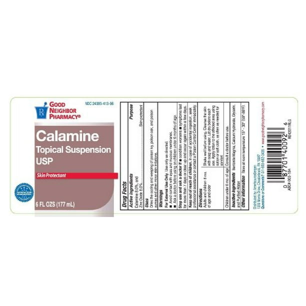 GNP Calamine Topical Suspension USP (Skin Protectant) - Walmart.ca