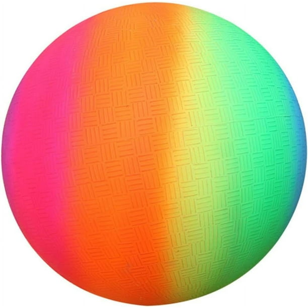 1 PC Balls PVC Children Child Rainbow-Color Kids Playground Ball ...