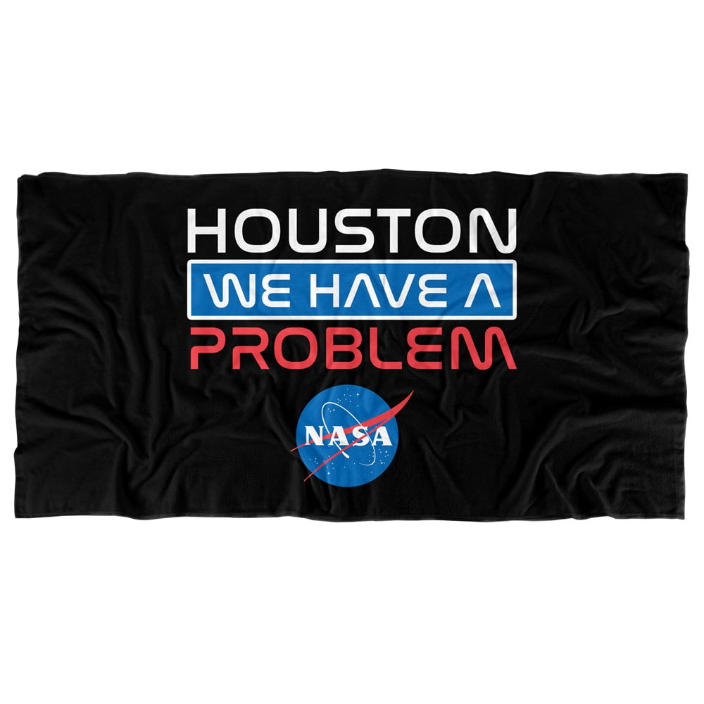 NASA Houston We Have A Problem Officially Licensed Beach Towel 30' X 60 ...