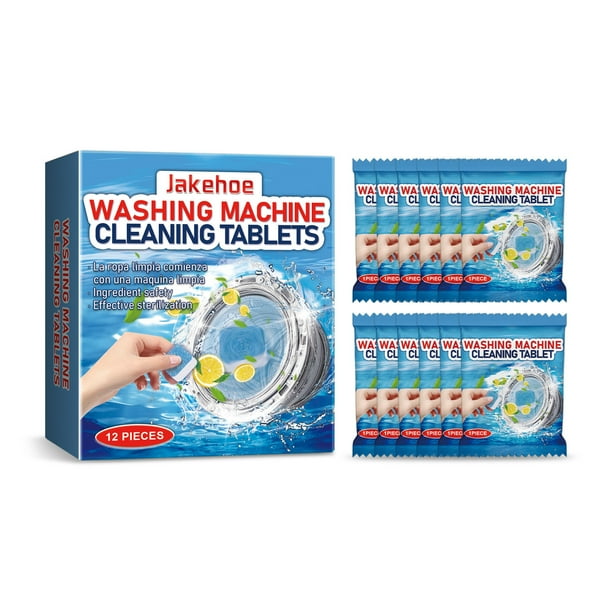 Washing Machine Cleaner and Descaler, Stain Remover, Effervescent ...