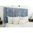 Barn Walls Blue Stonewash Headboard, Farmhouse Design, Solid Wood ...