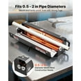 VEVOR Electric PVC Conduit Heater, 1/2" to 2", 1200W Rapid and Even ...