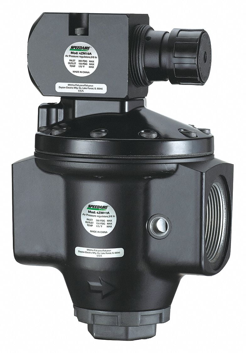 Speedaire Air Regulator,2 In NPT,2,000 cfm,450 psi 4ZM12 - Walmart.com