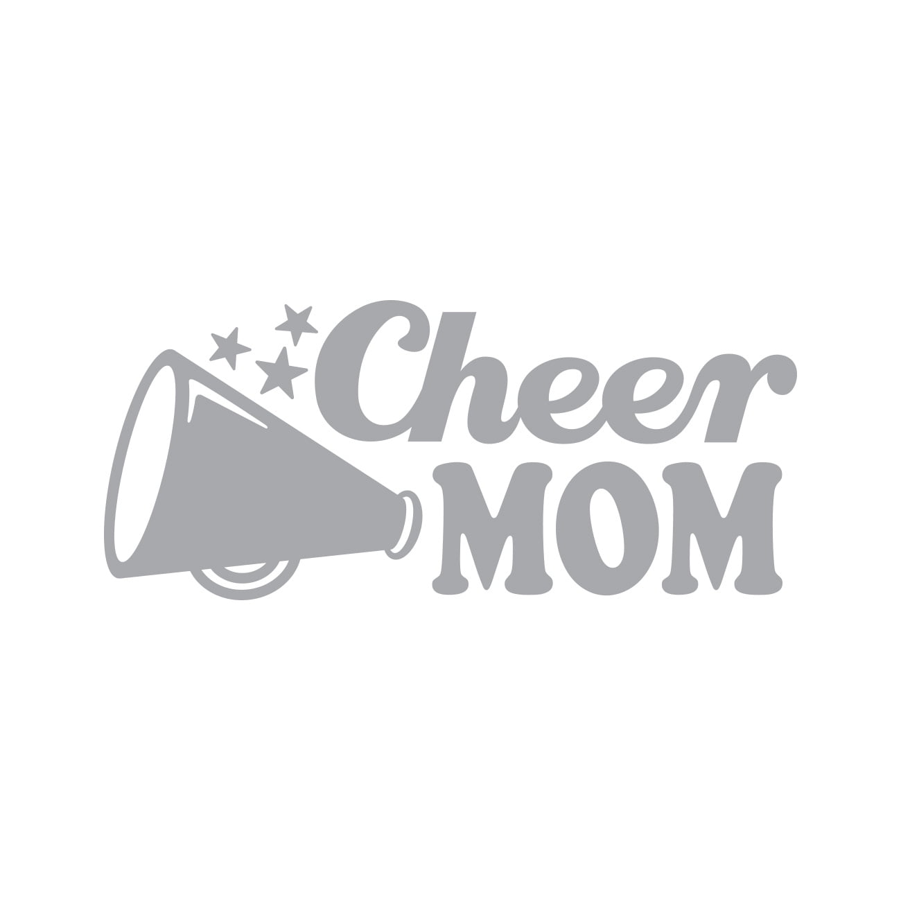 Cheer Mom Sticker Decal Die Cut - Self Adhesive Vinyl - Weatherproof ...