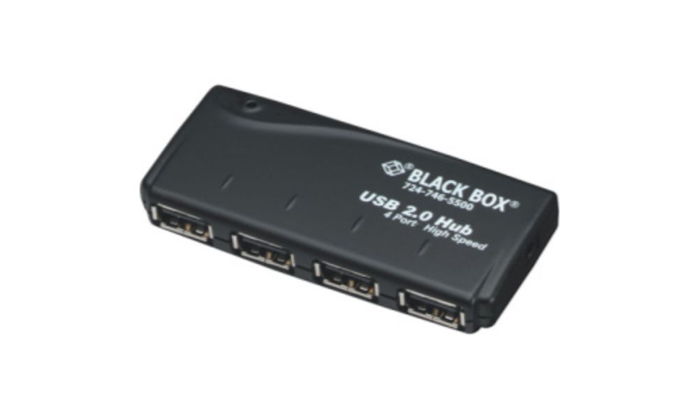 Black Box USB 2.0 Hub - USB - External - 4 USB 2.0 Ports - Walmart.com