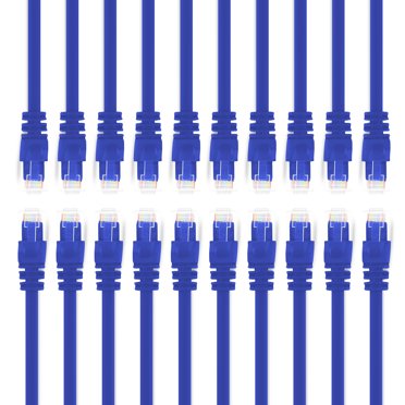 GearIT Pre-Terminated Cat 6 Ethernet Cables for Home & Office Network ...
