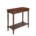 Convenience Concepts French Country Hall Table with Drawer and Shelf ...