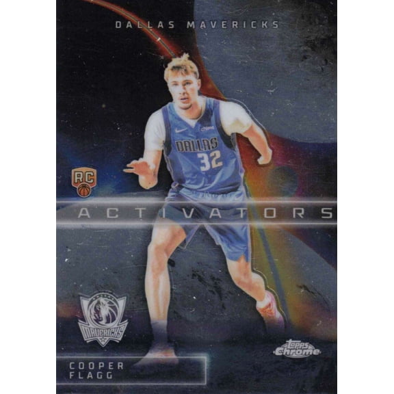 NBA 2025-26 Topps Chrome Sleek Finishers Cooper Flagg SF-21 [Rookie ...