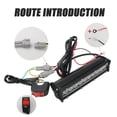 TAPDRA IP67 Waterproof LED Light Bar With Wiring Harness For KLX110 ...