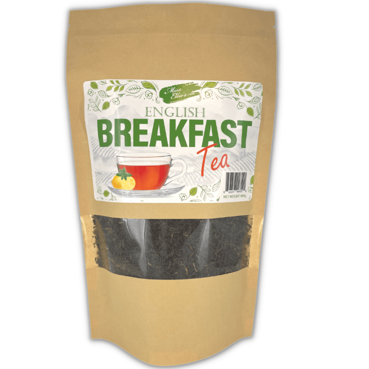 Miss Ellie's English Breakfast Tea - 400g Loose Leaf - Walmart.com