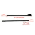 Kojem Pair Side Skirt For 2014-2024 Infiniti Q50 Carbon Fiber Style ...