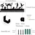 1 Set Iron Medal Holder Frame 20 Hooks Medal Display Hanger Rack with ...