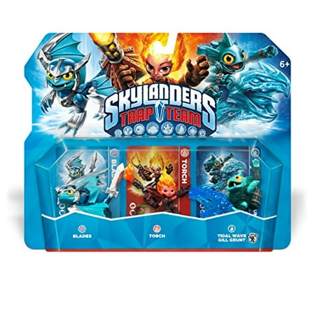 Skylanders Trap Team: Torch, Blades, Gill Grunt - Triple Character Pack ...