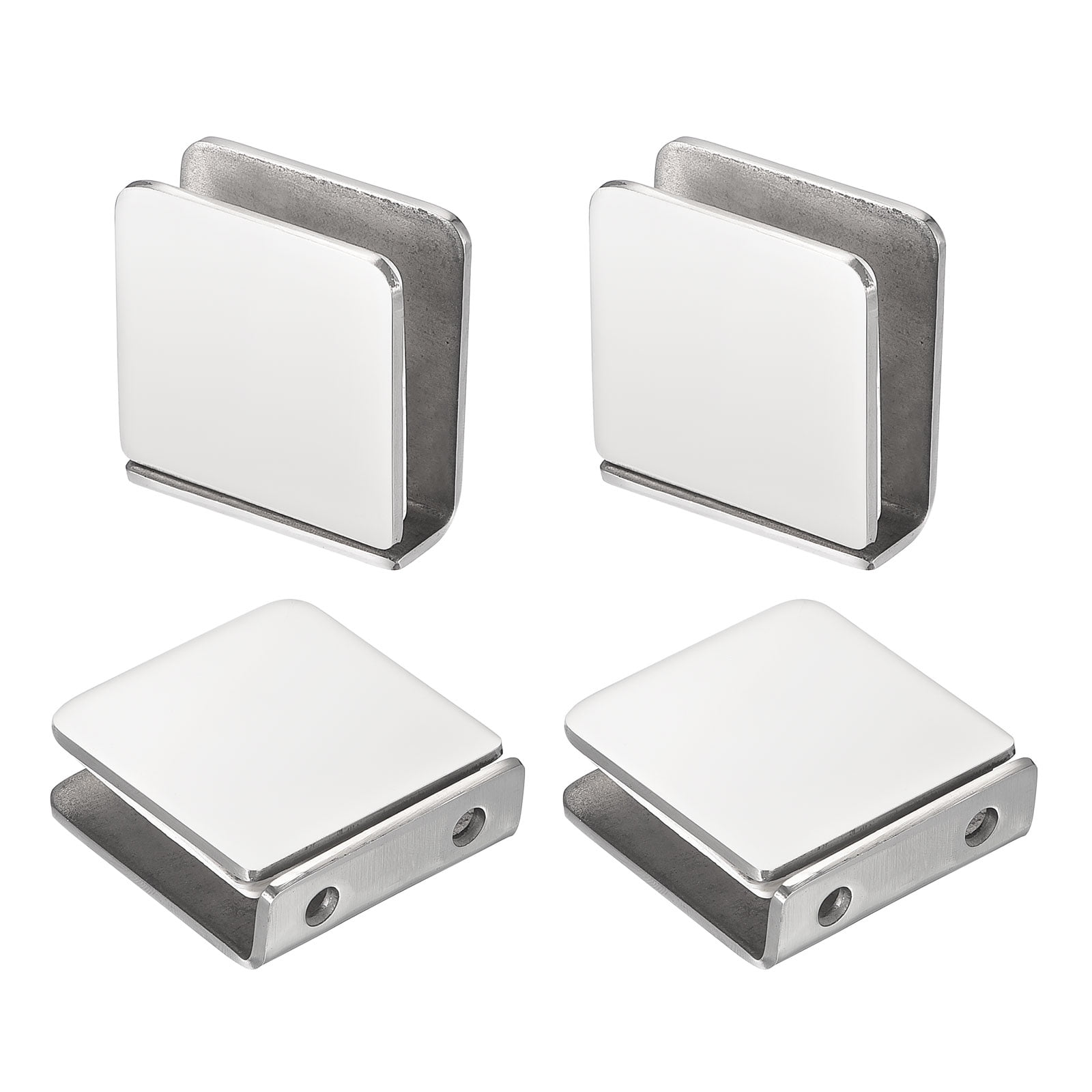 Click here for Unique Bargains Stainless Steel Square Glass Clamp... prices