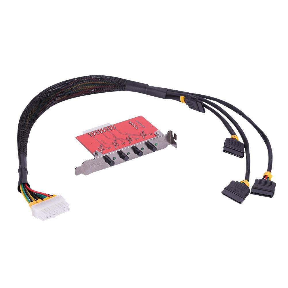 Four Channel Hdd Power Control Switch Hard Drive Selector Sata Drive ...