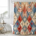 60x72 Inch Shower Curtains for Bathroom, 250 Anniversary Fabric Bath ...