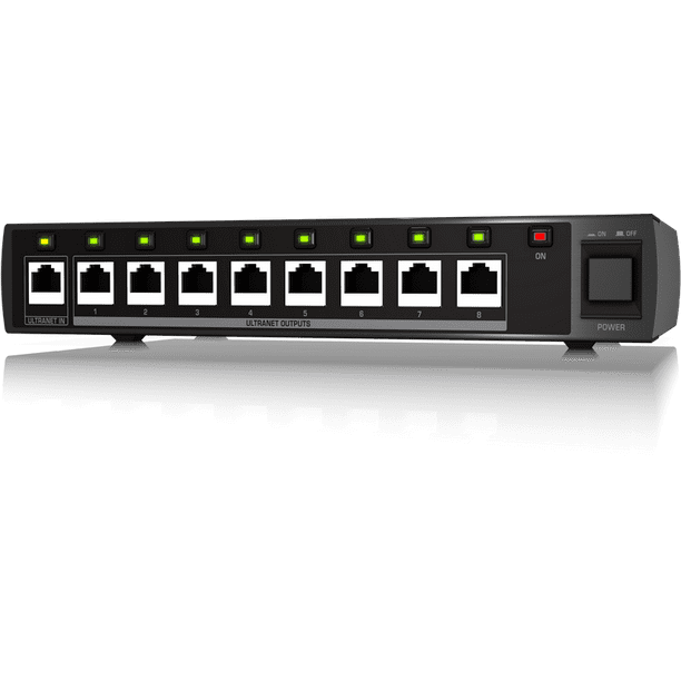 Behringer Powerplay P16-D 16-Channel Digital ULTRANET Distributor ...