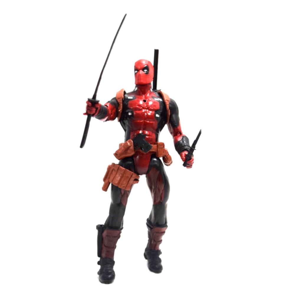 Action Figure Deadpool With Weapons Movable Parts Superhero DP1 ...