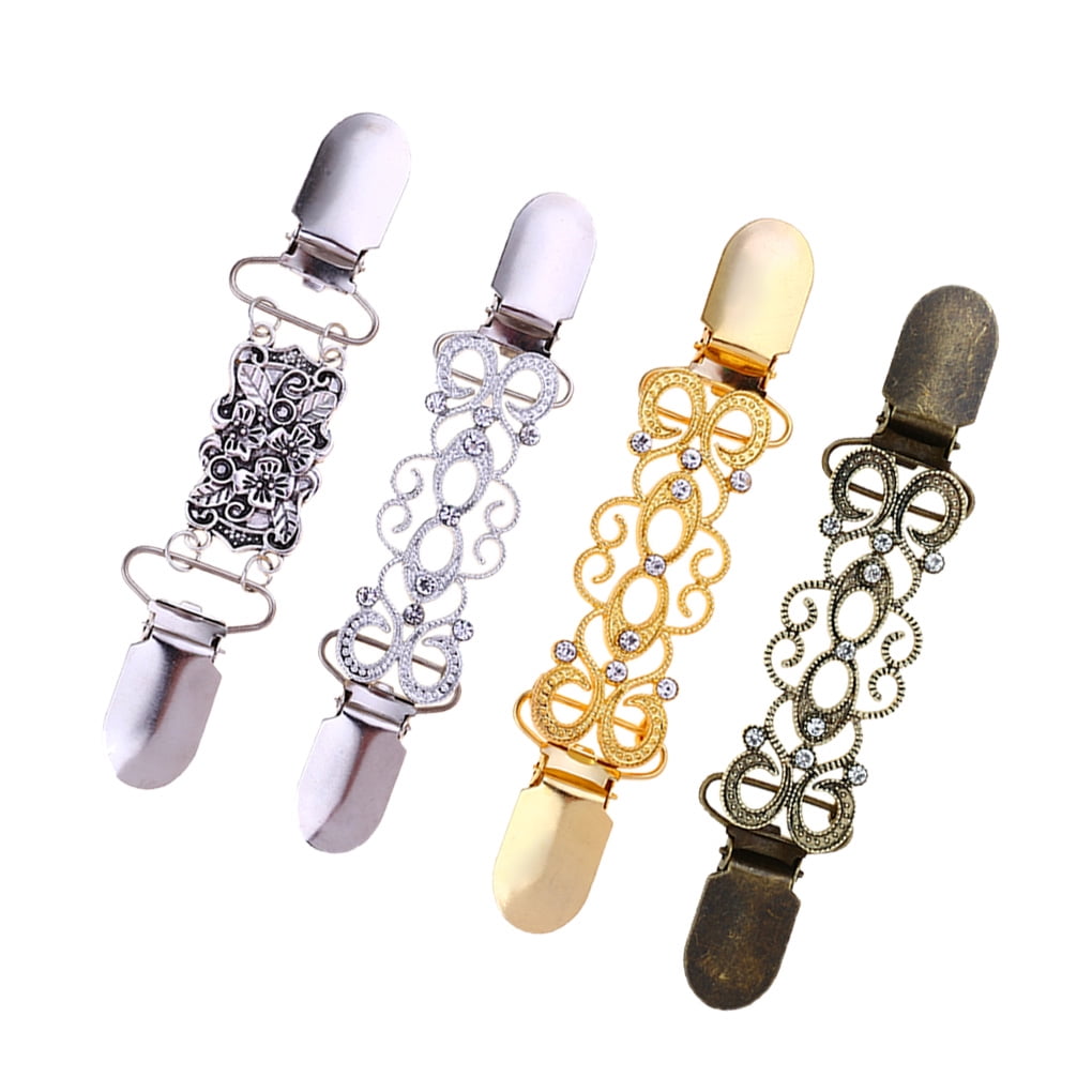 Click here for Vonky 4pcs/Set Retro Cardigan Clip Sweater Collar... prices