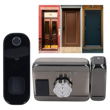 Smart Door Lock, Boot Self Test Fingerprint Card Password Door Lock ...