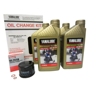 BRP 779257 Can-Am 4T 0W-40 Full Synthetic XPS Oil Change Kit OEM Ski ...