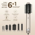 Atopskins 6 in 1 Hot Air Brushes,Hair Styler,Blow Dryer Brush,Hot Tools ...