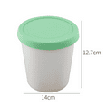 Ice Cream Containers for Homemade Ice Cream - Reusable Ice Cream ...