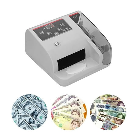Amdohai Portable Mini Money Counter Worldwide Currency Cash Banknote ...