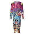 Amazing World of Gumball Men's Hooded Jumpsuit - Zip Up One Piece ...