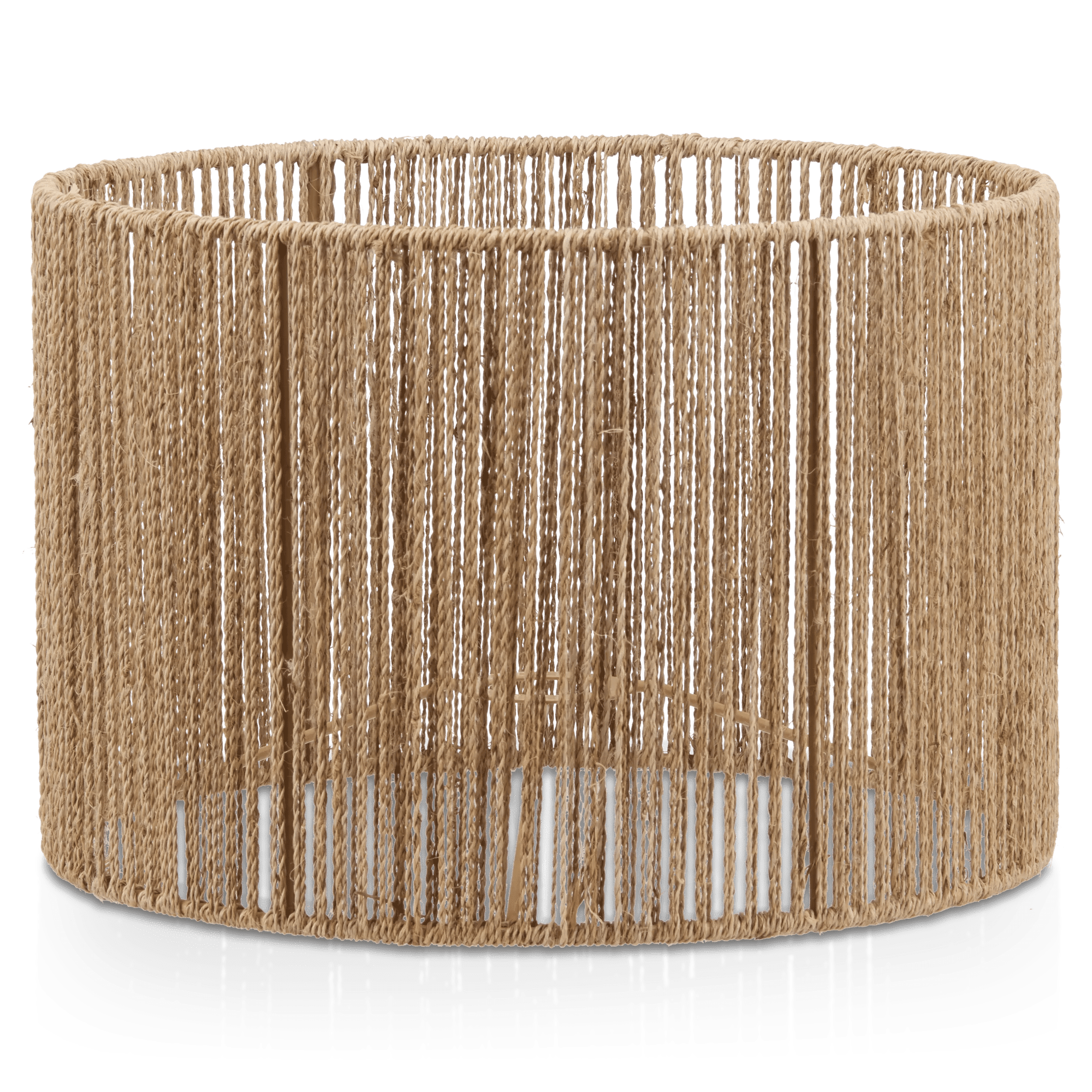 Click here for Bouclair Natural Hemp Rope Lampshade 12 X 8 In (30... prices