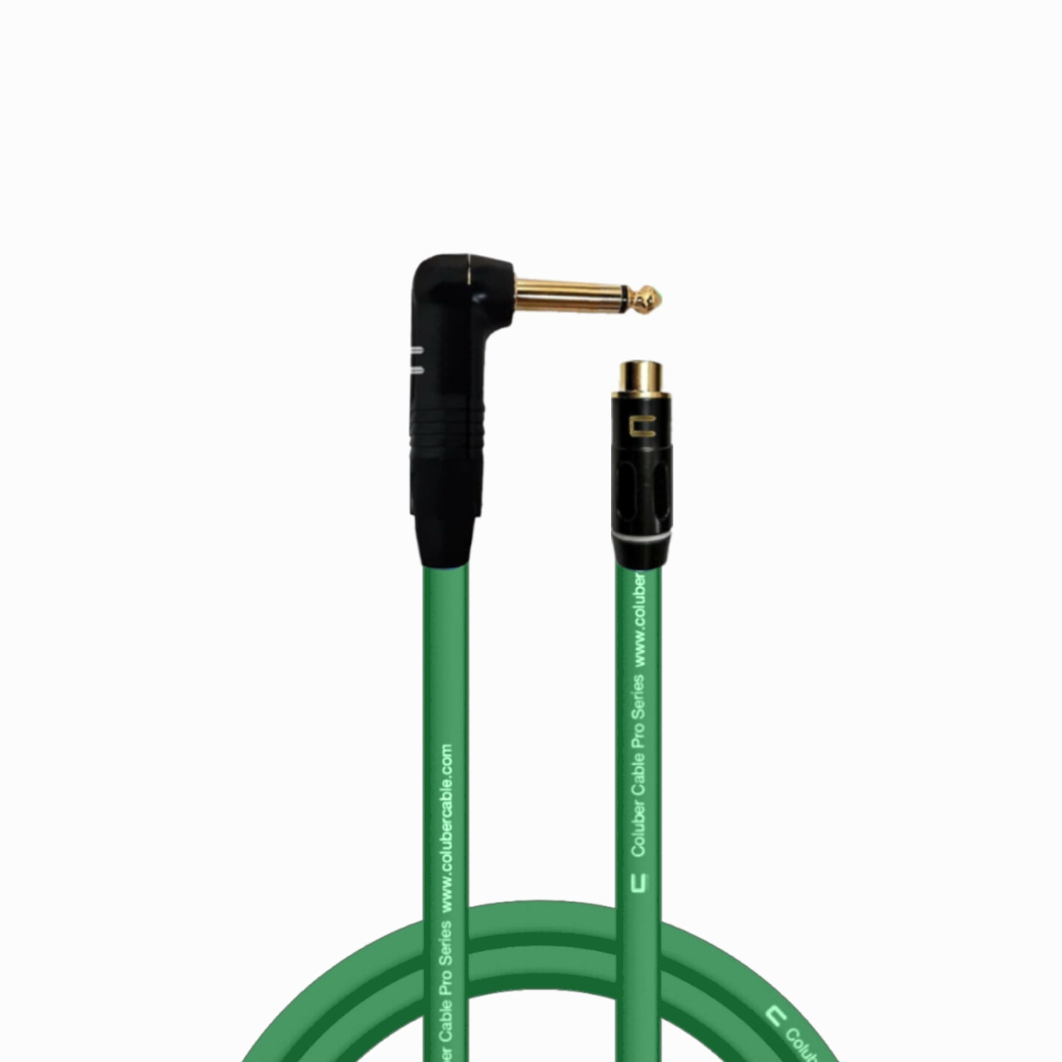 Coluber Cable Right Angle 1/4" TS to RCA Female Pro Powered Audio ...