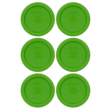 Pyrex Replacement Lid 232-PC 2-Qt Red Plastic Rectangle Cover (2-Pack ...