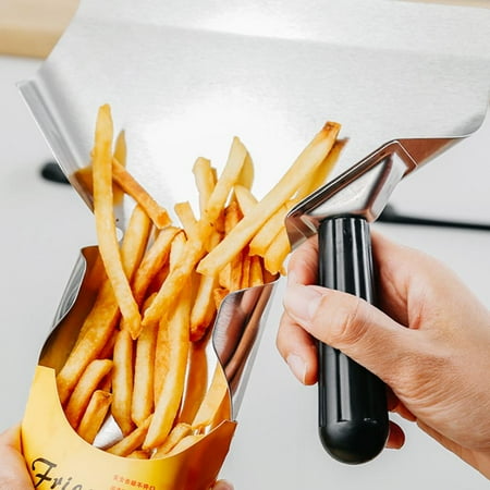 Rdeghly French Fries Bagger Scooper,Multi-Functional Kitchen Thicken ...