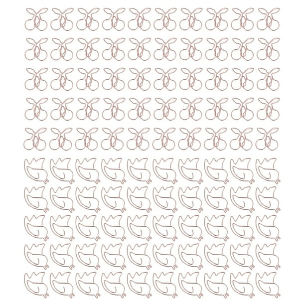 Fruit Paper Clips,100Pcs Cute Paper Clips Cute Paper Clips Planner ...