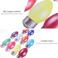 DEEPCRAFF 30pcs Refrigerator Magnets Decorative Light Bulb Assorted ...