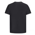 Black Graphic T-Shirt With Mardi Gras Deer Design And Throw Me ...