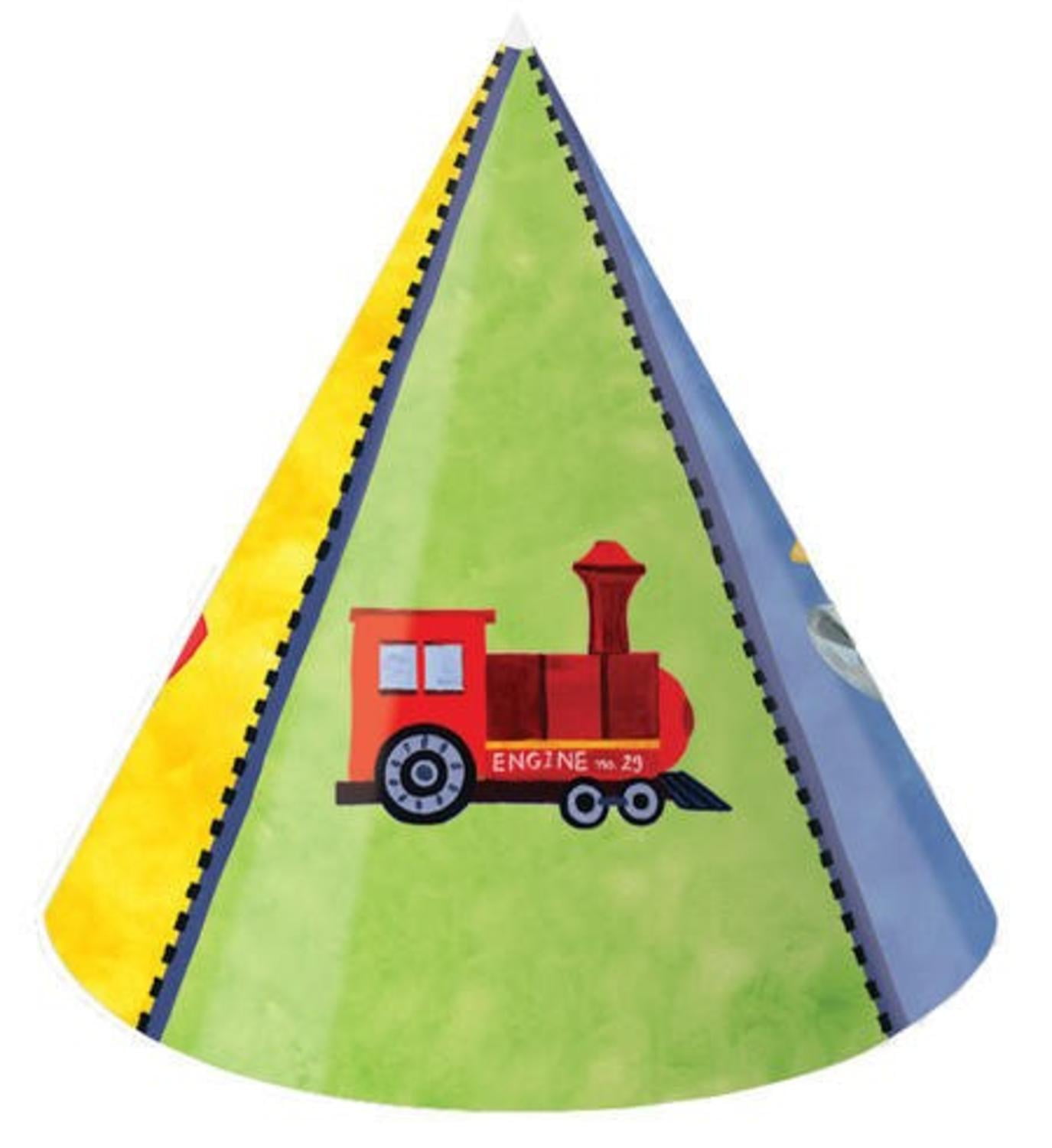 Club Pack of 96 On the Go Transportation Inspired Child Sized Paper ...