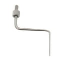 Qiya 1pc Flat Contact Point Z Type Needle Tip Contact Points For Depth