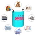 Ben Aze1 Art Stay Leopard Wild Laundry Basket with Handle Waterproof ...