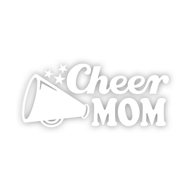 Cheer Mom Sticker Decal Die Cut - Self Adhesive Vinyl - Weatherproof ...