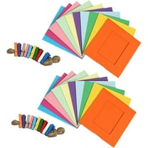 20Pcs Paper Photo Frame 4 x 6 inch Wall Paper Frames DIY Picture Frames ...