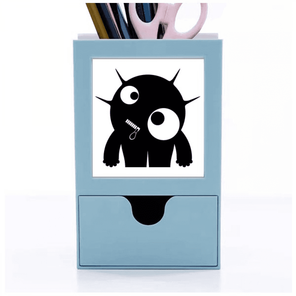 Universe Alien Monster Alien Desk Supplies Organizer Pen Holder Card ...