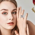 Jungdeepe New Creative Plated Two Color Real Gold Zircon Ring Female ... Jungdeepe New Creative Plated Two Color Real Gold Zircon Ring Female ...