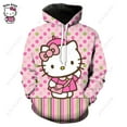 Beautiful Purple Hello Kitty Sweatshirt Women High Quality Hooded ...