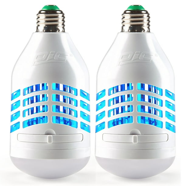 PIC LED Bug Zapper Light Bulb, Mosquito Zapper, Electric Insect Killer ...
